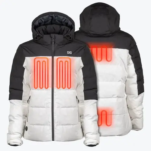 MOBILE WARMING Crest 2.0 Natural Down Heated Jacket