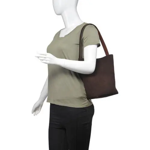 MODA LUXE Colette Bucket Bag - Chocolate