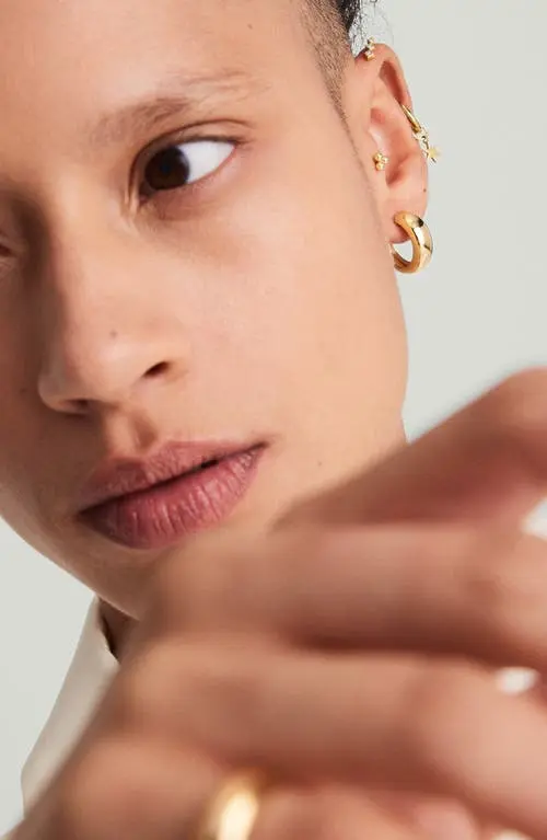 Mejuri Dome Hoop Earrings