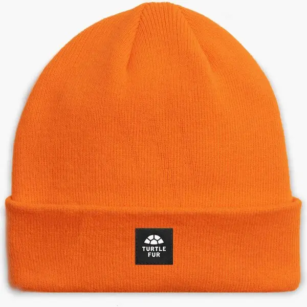 Turtle Fur Explorer Cuffed Beanie - Blaze