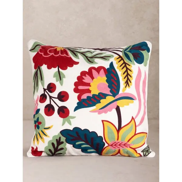 GAURI KOHLI Zagreb Throw Pillow Cover - Multicolored