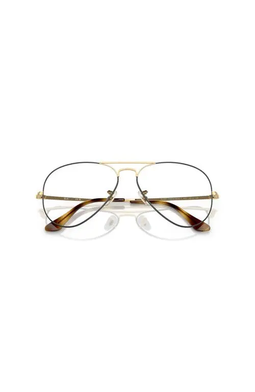 Ray-ban 58mm Pilot Optical Glasses