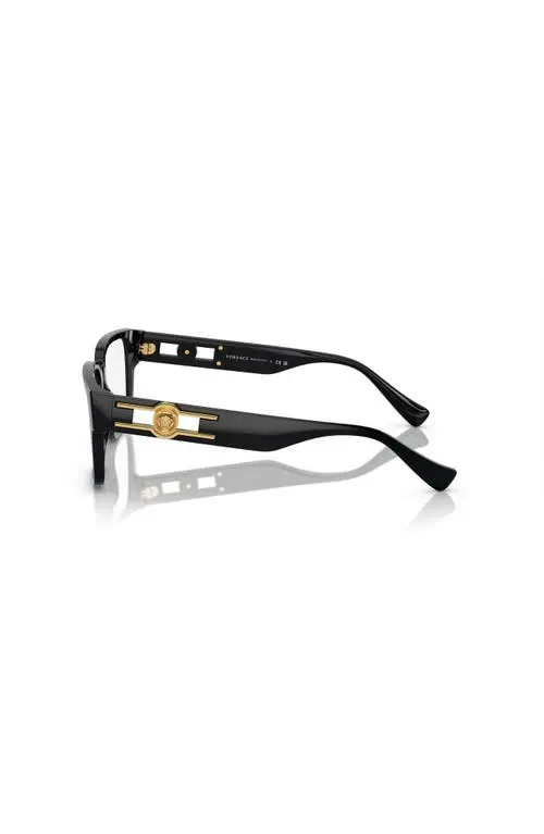 Versace 55mm Rectangle Optical Glasses