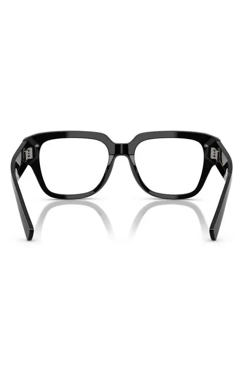 Dolce & Gabbana Square Acetate Eyeglasses - Black