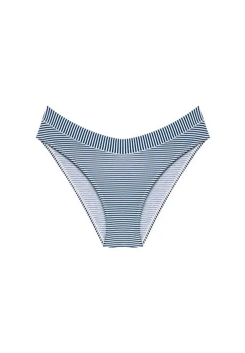 CUUP Modal Bikini Bottom - Ocean Stripe