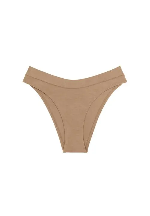 CUUP Modal Bikini Bottom - Taupe
