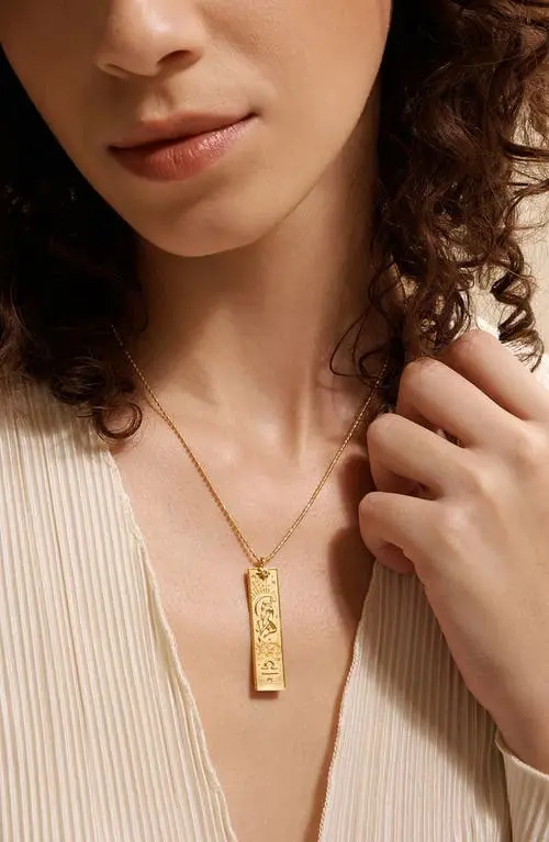 SATYA JEWELRY Zodiac Pendant Necklace - Libra