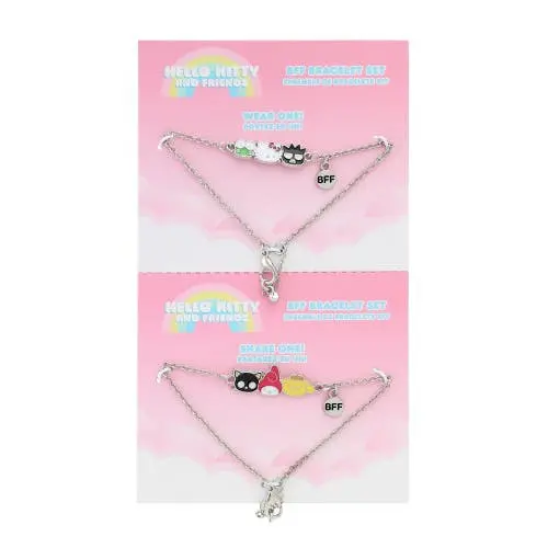 HELLO KITTY And Friends Charm Bracelet Set