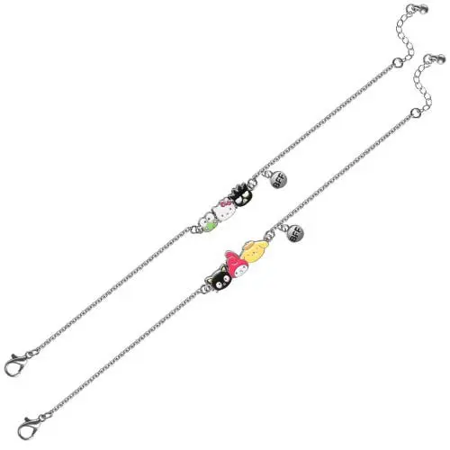 HELLO KITTY And Friends Charm Bracelet Set