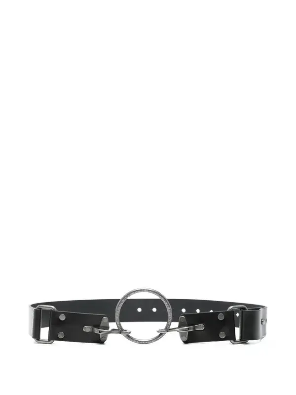 Martine Rose Ring-detail Belt - Black