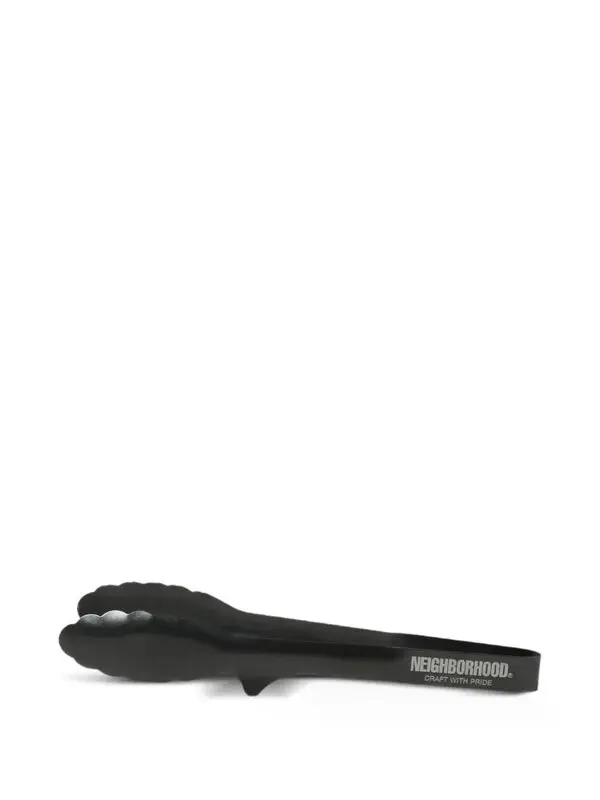 NEIGHBORHOOD Logo-print Tongs - Black