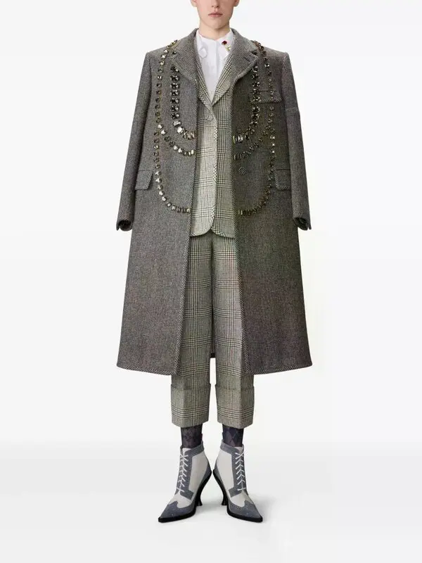 Thom Browne Hunting Tweed Armband Blazer