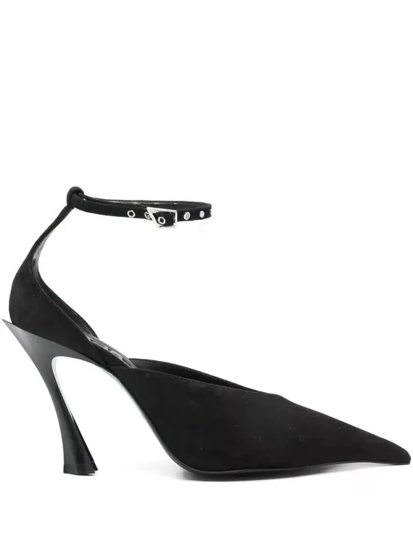 MUGLER Ankle Strap Pumps