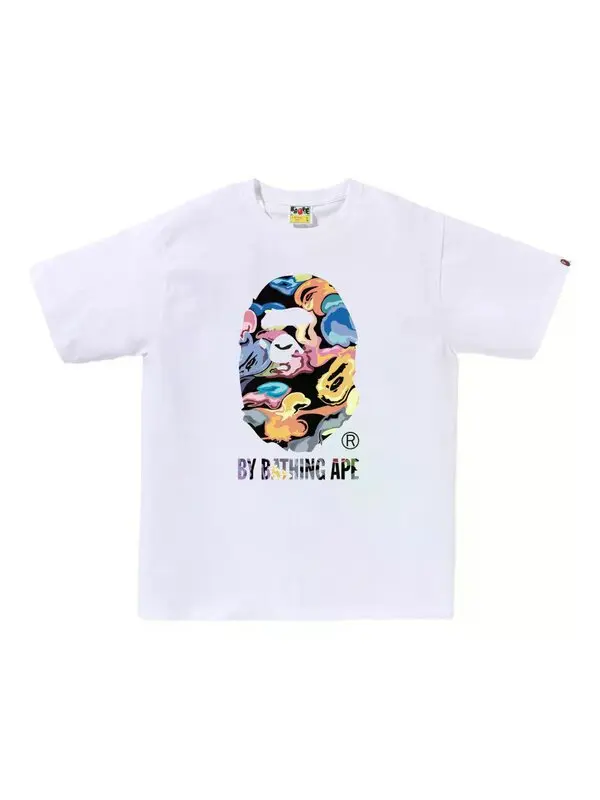 A BATHING APE Graphic T-shirt - White