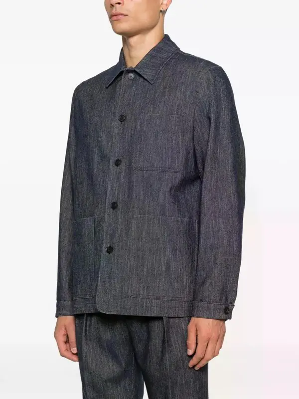 MANUEL RITZ Patch-pocket Shirt Jacket