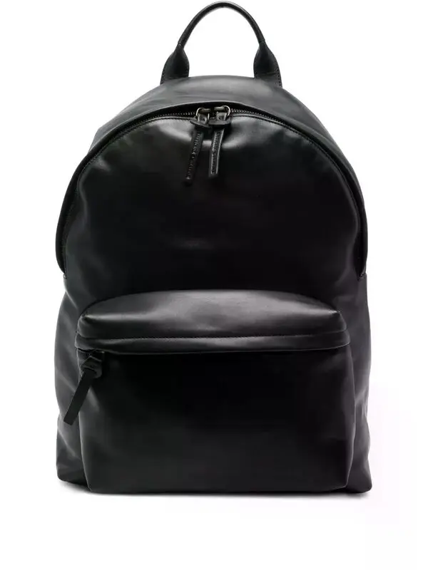 Officine Creative Leather Backpack - Black