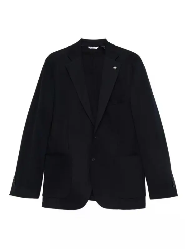 MANUEL RITZ Notched-lapel Single-breasted Blazer