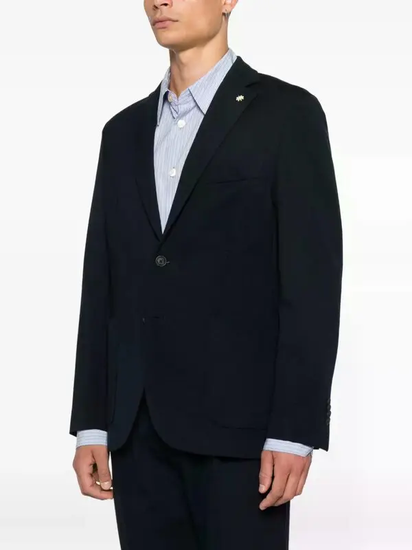 MANUEL RITZ Notched-lapel Single-breasted Blazer