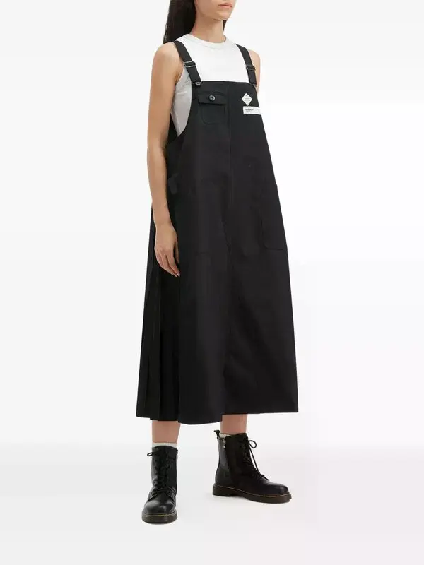 MUSIUM DIV. Logo-patch Midi Dress