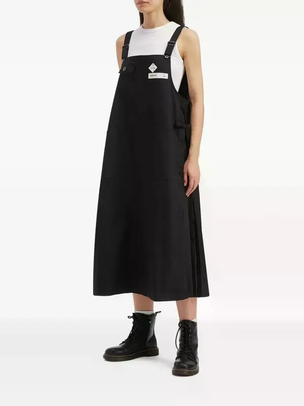 MUSIUM DIV. Logo-patch Midi Dress