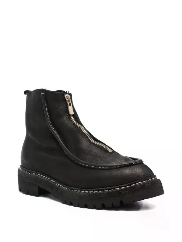 Guidi Leather Ankle Boots