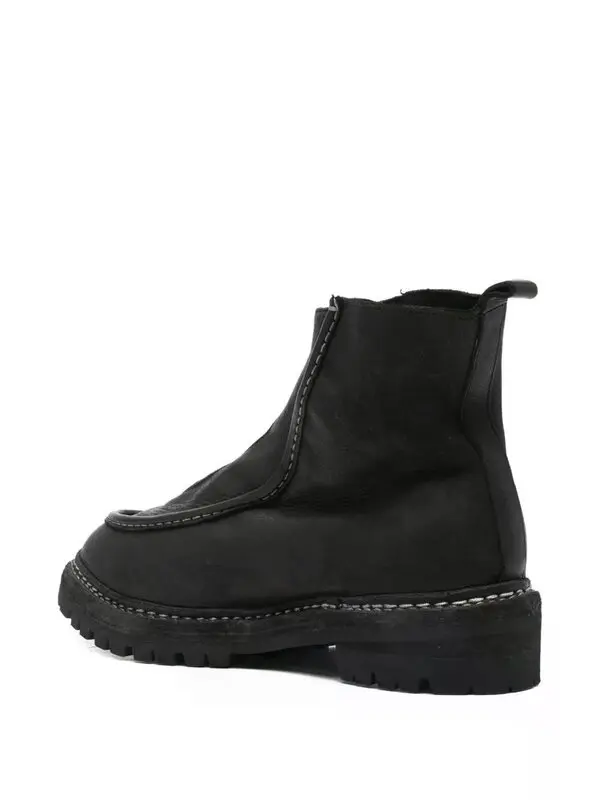 Guidi Leather Ankle Boots