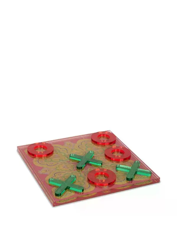 Etro Mandala Tic-tac-toe Game - Red