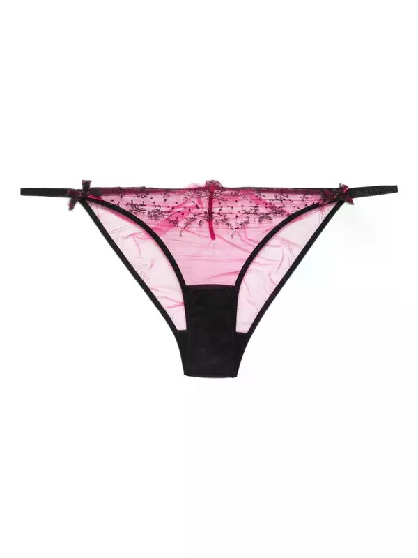 Agent Provocateur Lace-detailing Briefs - Pink