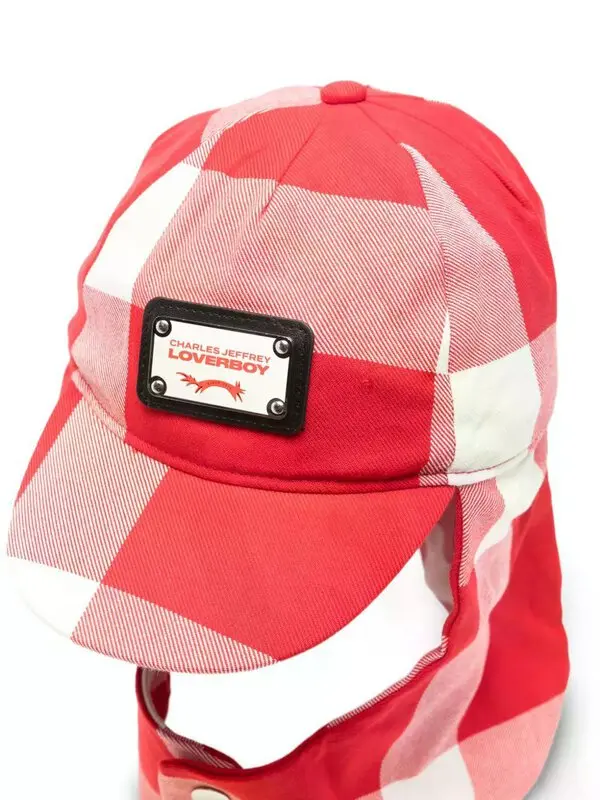 CHARLES JEFFREY Checked Cap