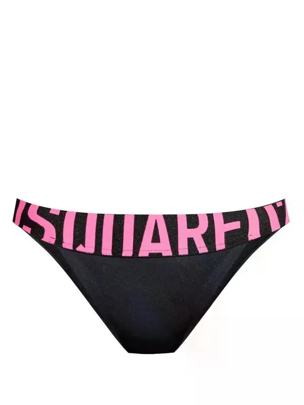 Dsquared2 Logo Waistband Bikini Bottom