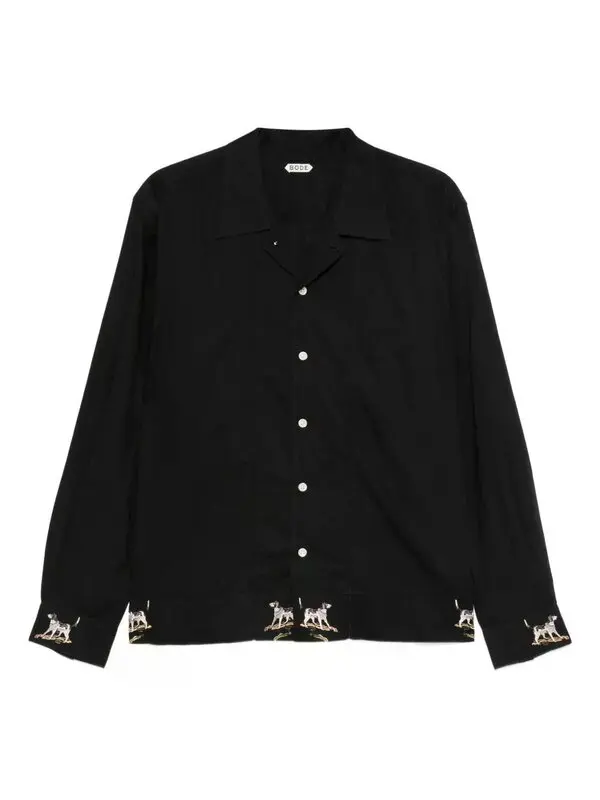 BODE Embroidered-motif Shirt