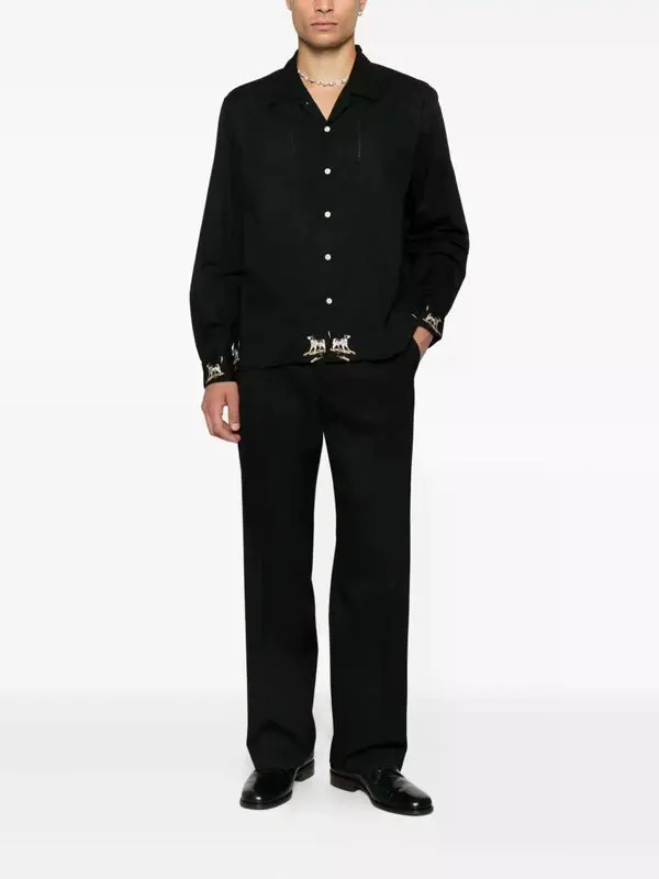 BODE Embroidered-motif Shirt