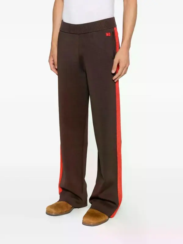 WALES BONNER Side-stripe Trousers
