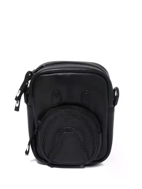 A BATHING APE Zip-fastening Messenger Bag - Black