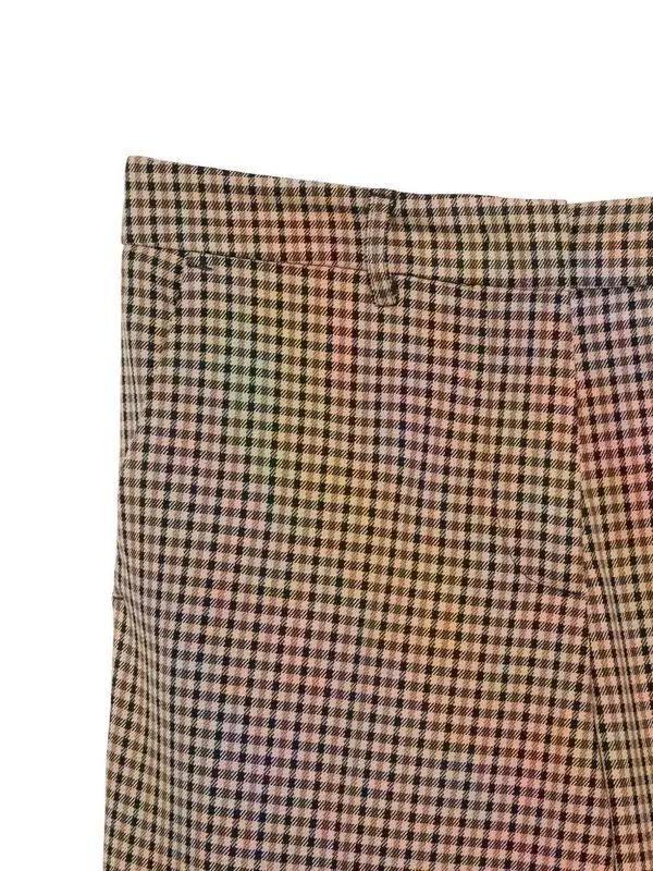 CENERE GB Checked Trousers