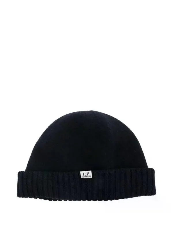 C.P. COMPANY Wool Beanie - Blue