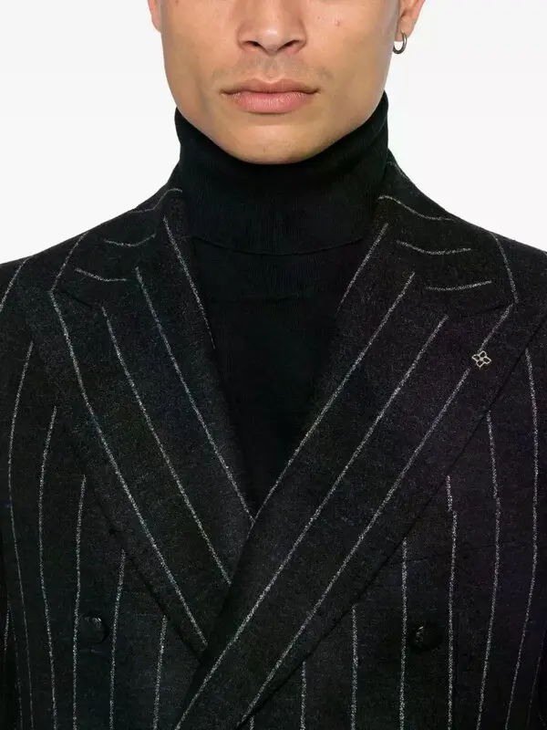 Tagliatore Striped Double-breasted Blazer