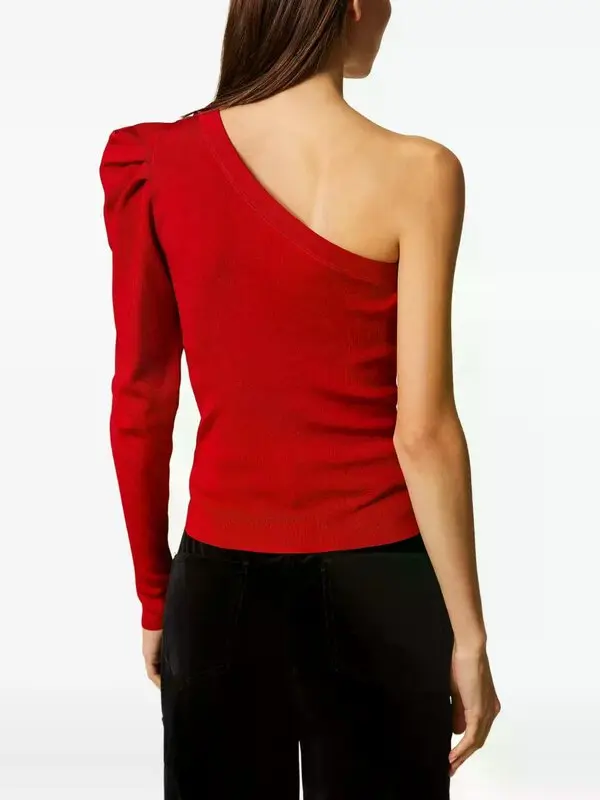 TWINSET One-shoulder Draped Top