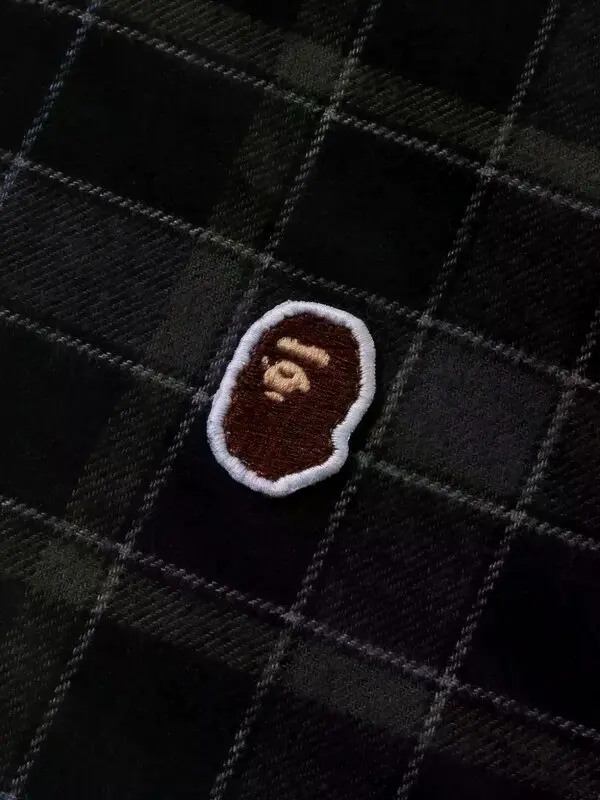 A BATHING APE Logo-patch Shirt