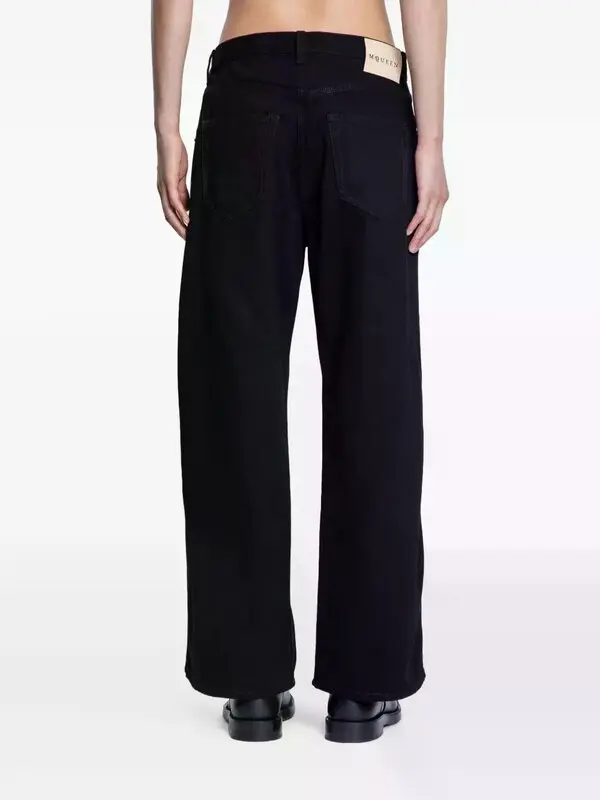 Alexander McQueen Five Pocket Jeans With Stud Embellishments