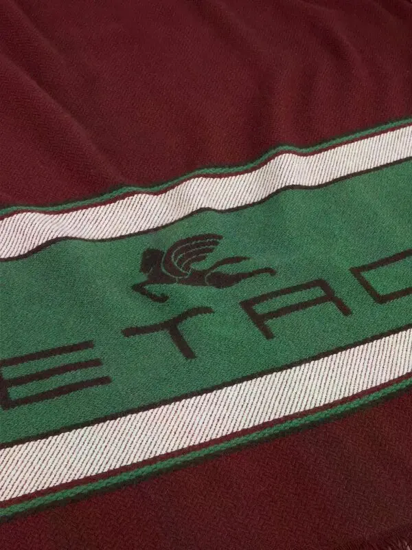 Etro Logo-detail Throw Blanket