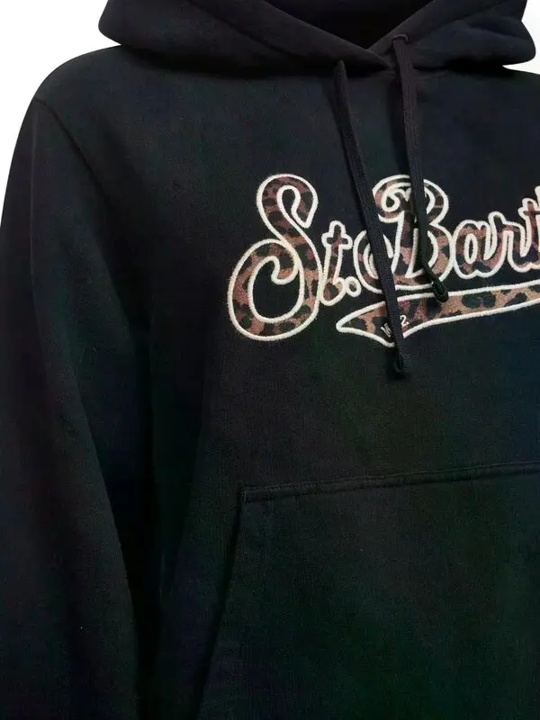 MC2 SAINT BARTH Hooded Sweatshirt With Embroidered Logo