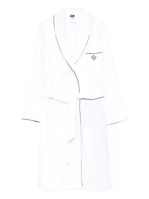 Polo Ralph Lauren Cotton Robe - White