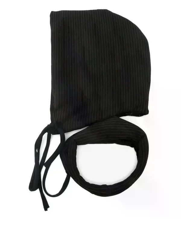 Ottolinger Pinstriped Hood - Black
