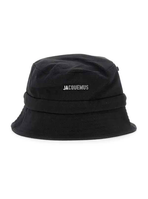 Jacquemus Le Bob Gadjo Bucket Hat - Black