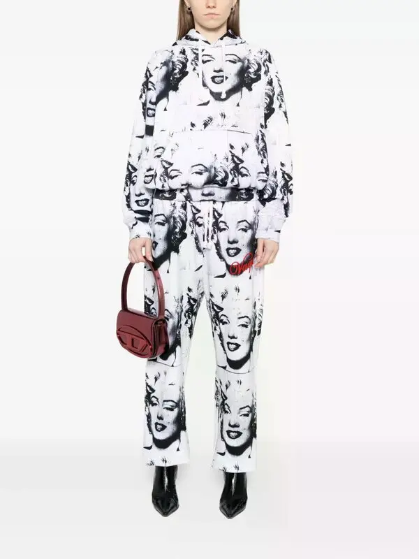 Vaquera Graphic-print Trousers