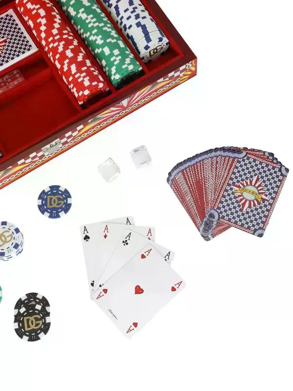 Dolce & Gabbana Decorated Poker Set