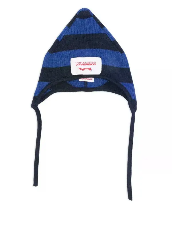 CHARLES JEFFREY Spike Bonnet Hat - Blue