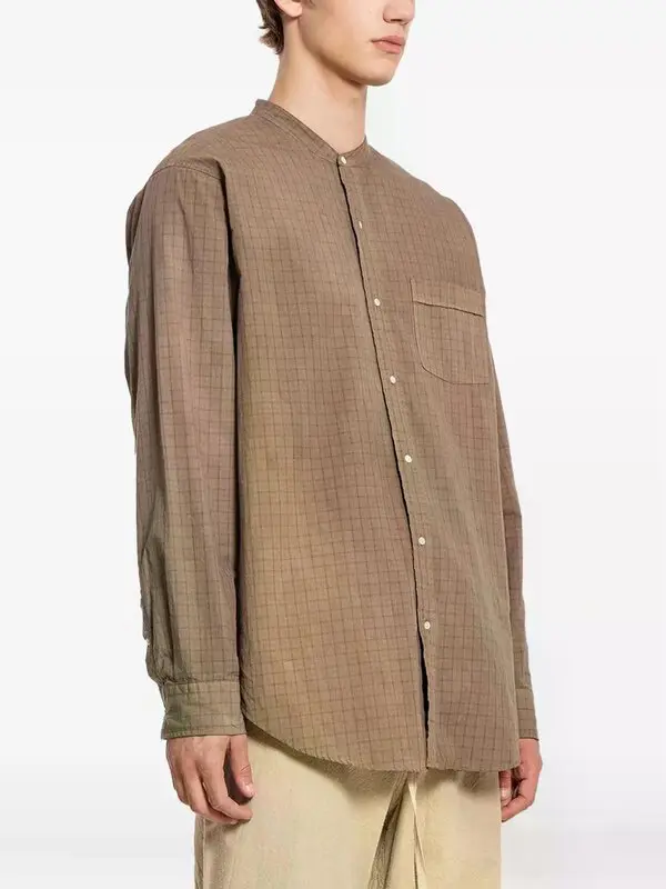 TAIGA TAKAHASHI Checked-pattern Shirt