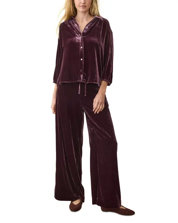 Marine Layer Velvet Drawstring Pants